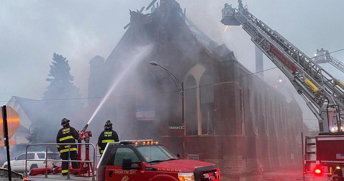 Fire destroys South Side church in Chicago - CBS Chicago