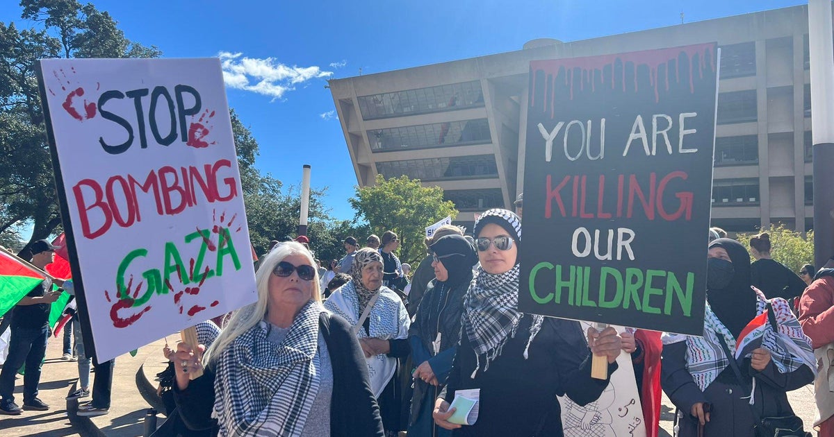 Hundreds gather at North Texas events to support Palestine, Israel amid ...