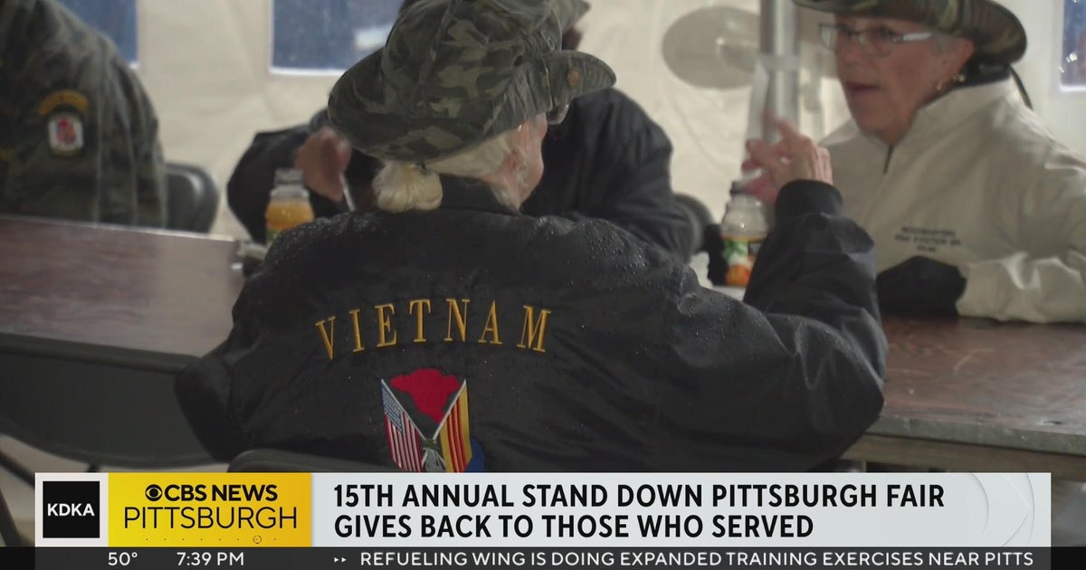 Annual Stand Down Pittsburgh fair gives back to veterans - CBS Pittsburgh