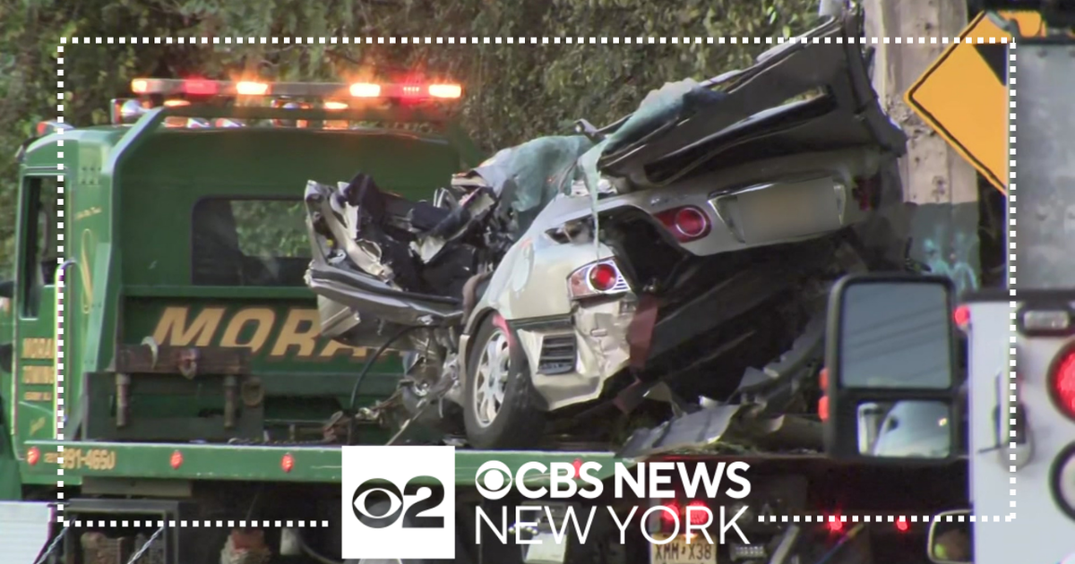 Jersey City crash that left 3 dead, 3 injured under investigation - CBS ...