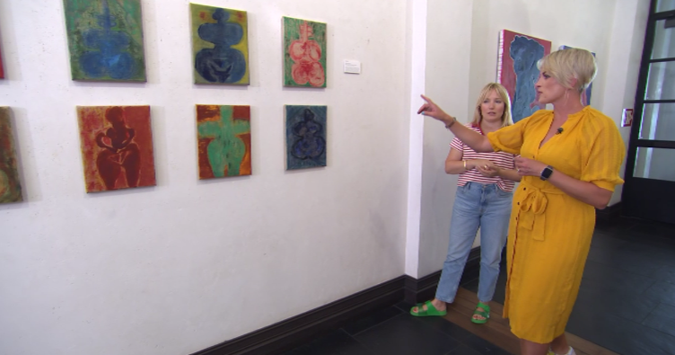 Artist Erica Everage highlights feminine power through her paintings ...