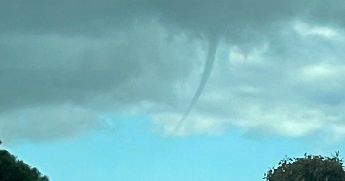 "Cold air funnel" spotted over Nantucket - CBS Boston