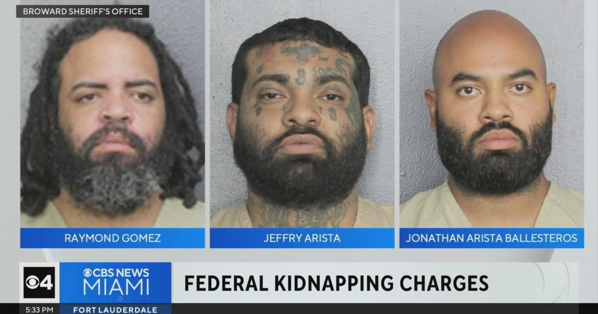 Trio accused of armed kidnapping - CBS Miami Trio accused of armed kidnapping - CBS Miami