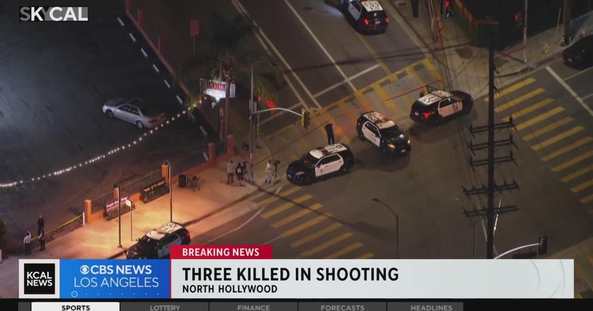 3 people killed in North Hollywood shooting - CBS Los Angeles