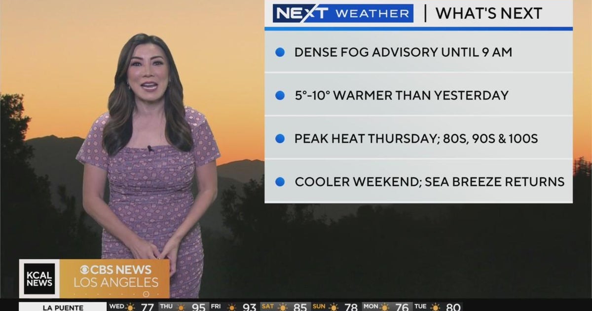 Amber Lee's Morning Weather (October 18) - CBS Los Angeles