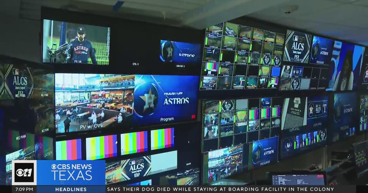 Meet the team in the Texas Rangers control room! - CBS Texas