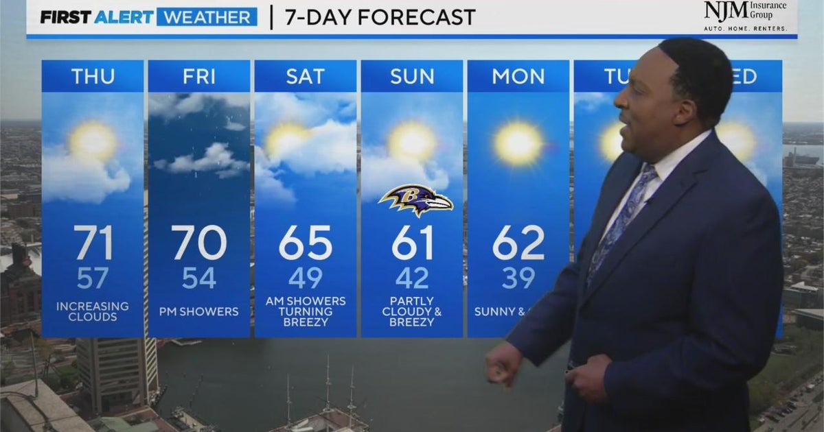 Meteorologist Tim Williams has your Thursday afternoon forecast ...