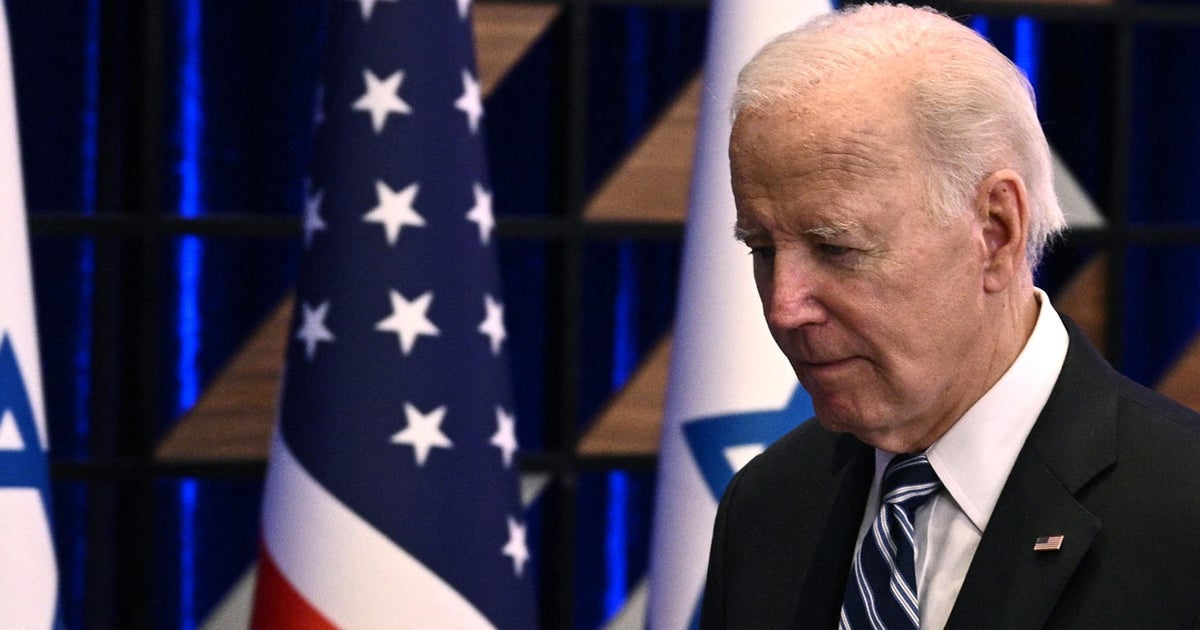 Biden to talk wars in Israel, Ukraine during Oval Office address - CBS News