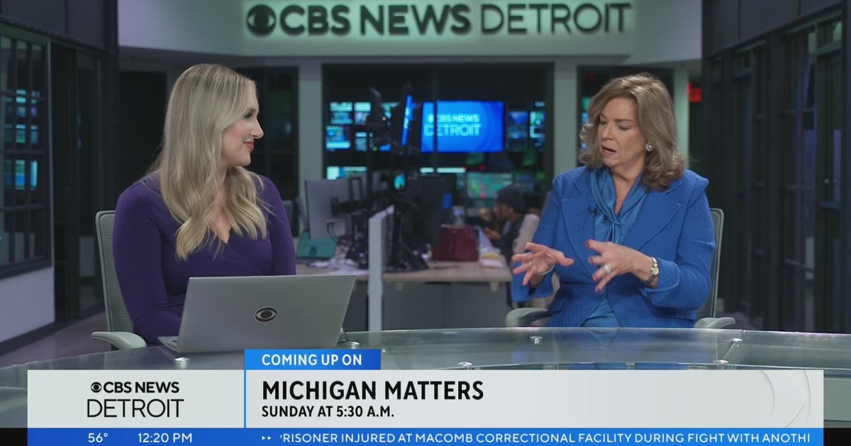 Carol Cain previews this week's Michigan Matters - CBS Detroit