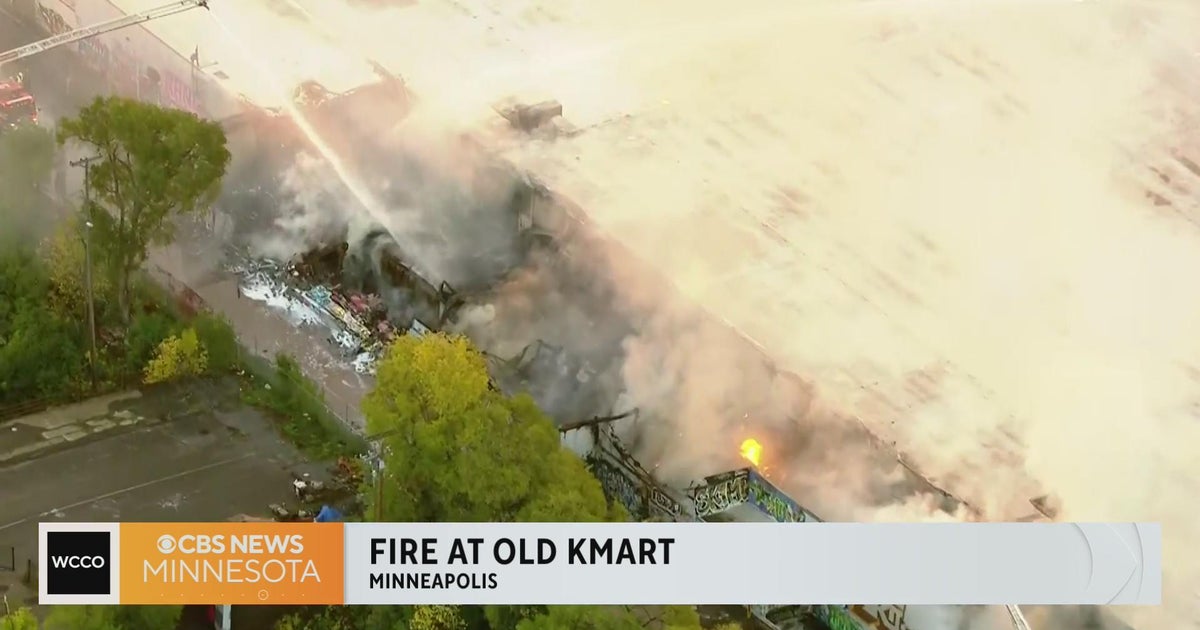 Crews working to determine cause of Lake Street Kmart fire - CBS Minnesota