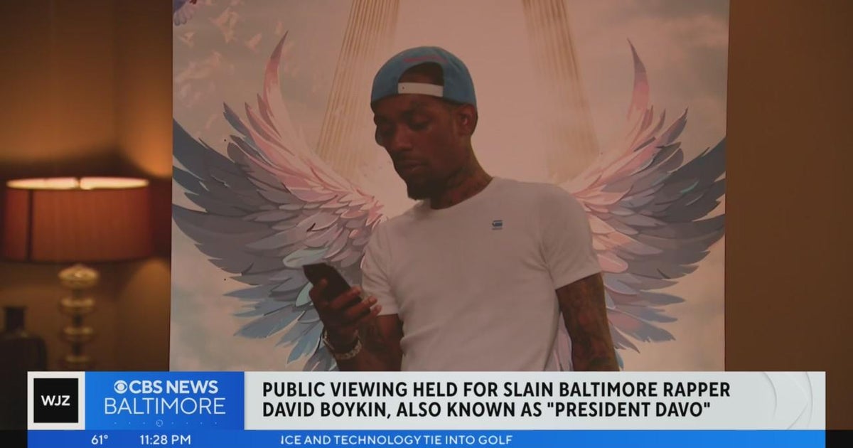 Public viewing held for slain Baltimore rapper "President Davo" - CBS ...