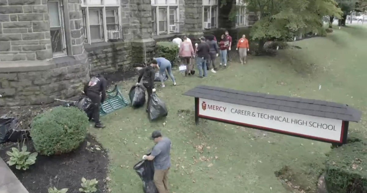 Building trades students helping make repairs to Mercy Career ...