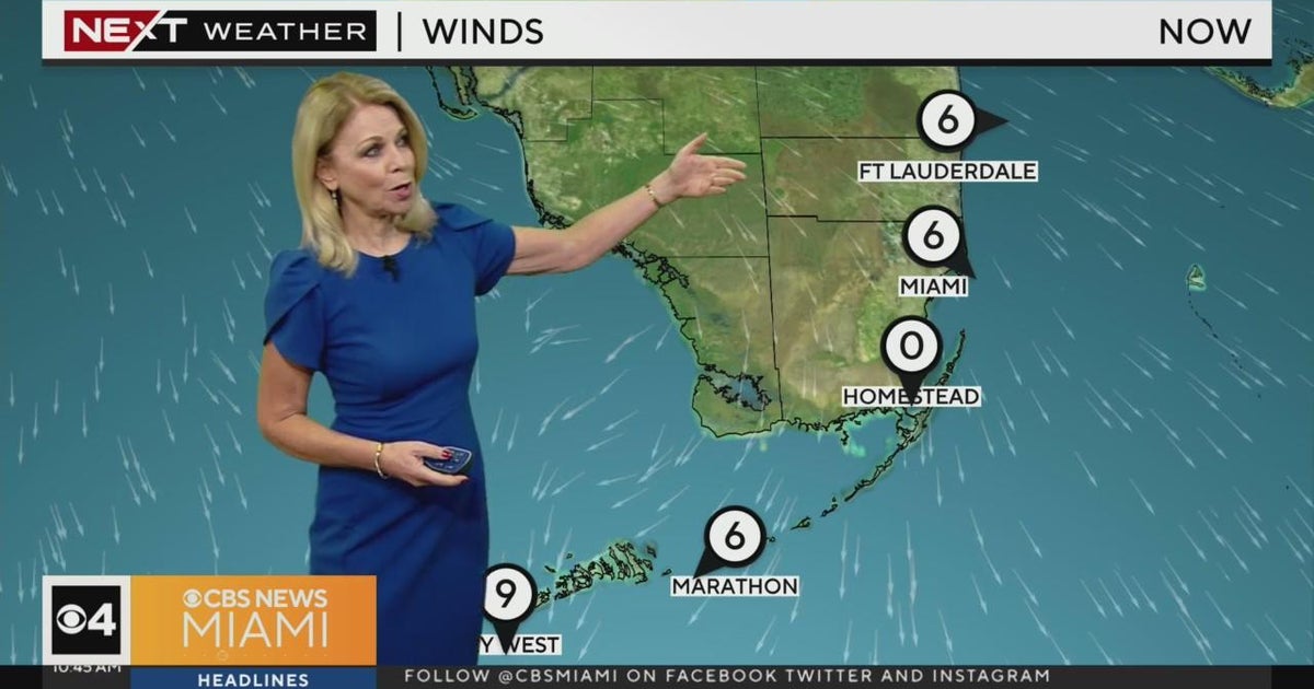 South Florida 10 a.m. Weather Forecast for 10/21/2023 - CBS Miami