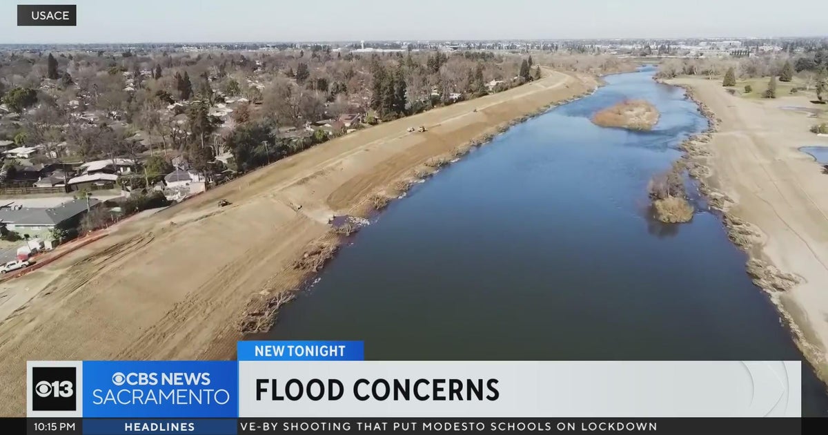 Major efforts underway to lessen Sacramento's flood concerns - CBS ...