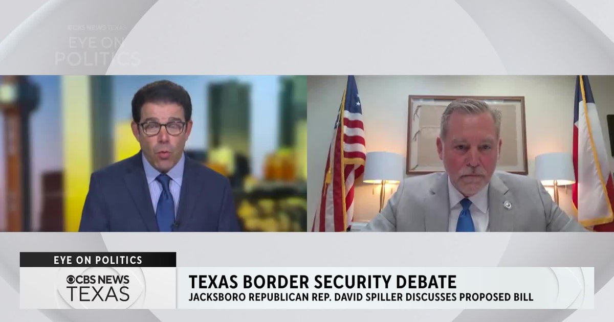 Jack Fink interview with State Rep. David Spiller - CBS Texas