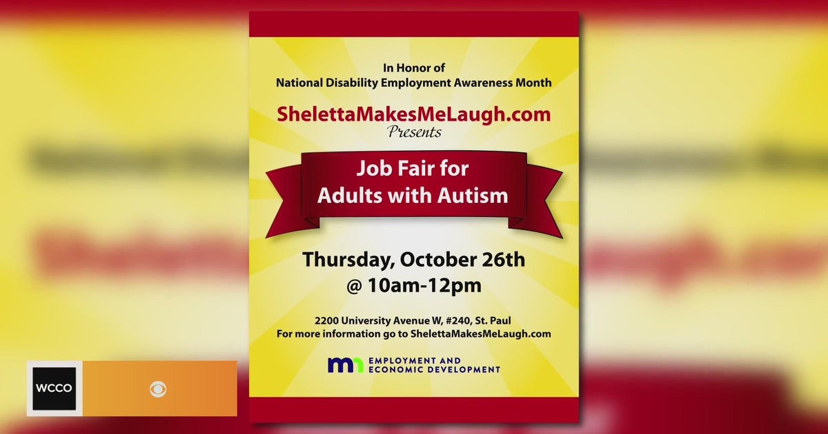 Job fair tailored for adults with autism - CBS Minnesota