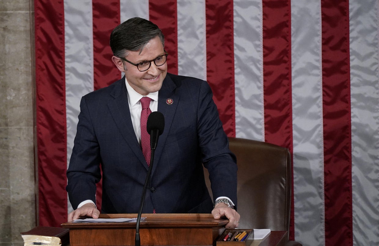 Mike Johnson elected House speaker with unanimous GOP support, ending ...