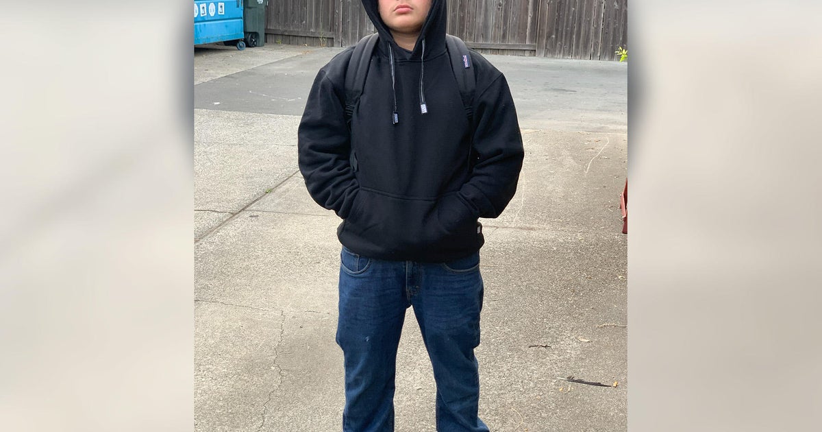 Santa Rosa police searching for missing 12 year old boy - CBS San Francisco