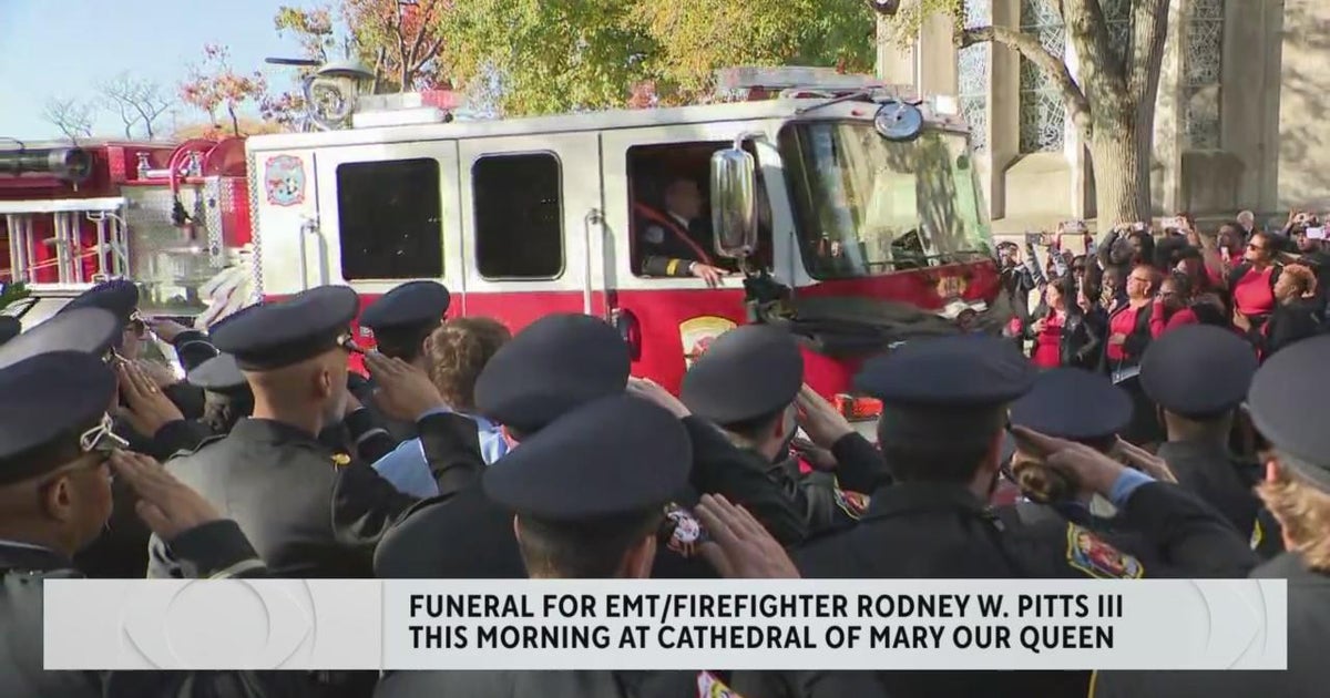 Special Coverage: Engine 29 arrives at cathedral with casket of fallen ...