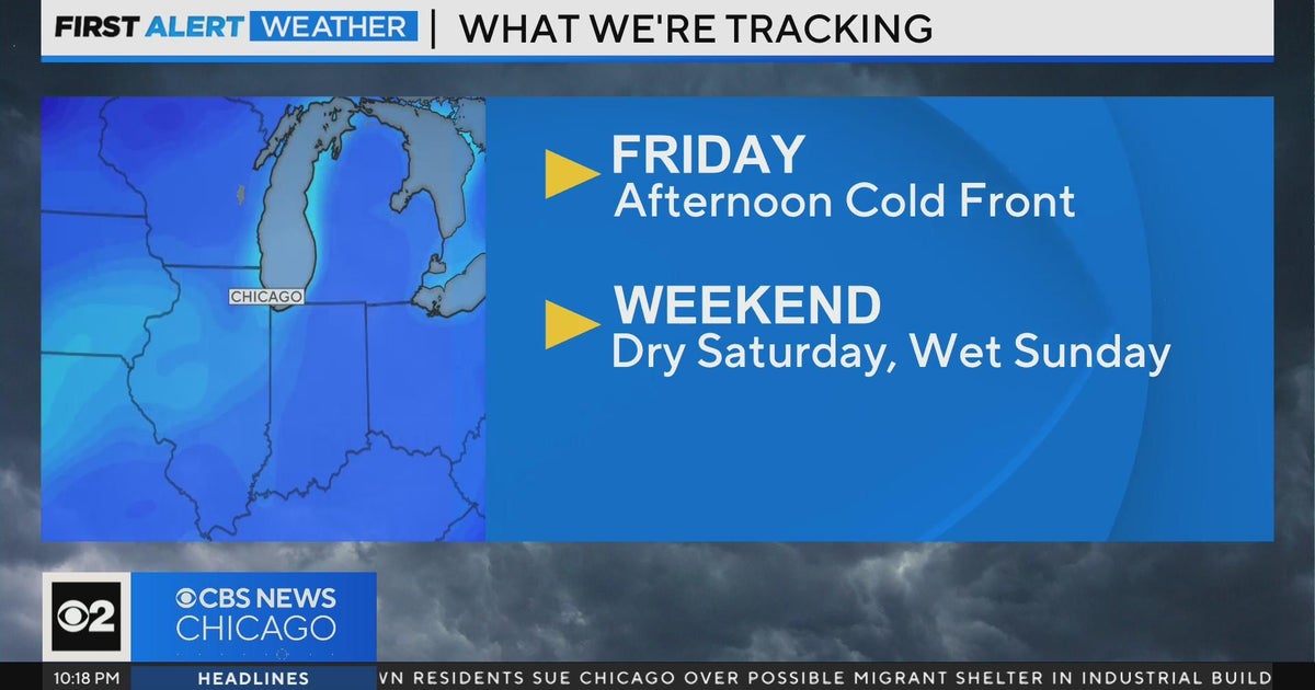 Chicago First Alert Weather: Much colder weather coming - CBS Chicago