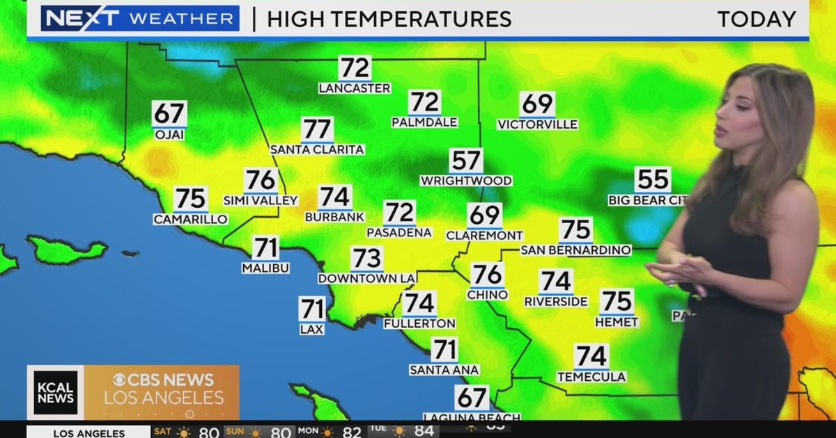 Alex Biston's weather forecast (Oct. 28) - CBS Los Angeles