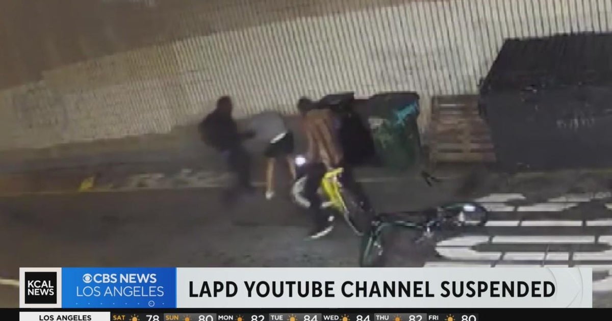 YouTube suspends LAPD's channel after department shares violent video ...
