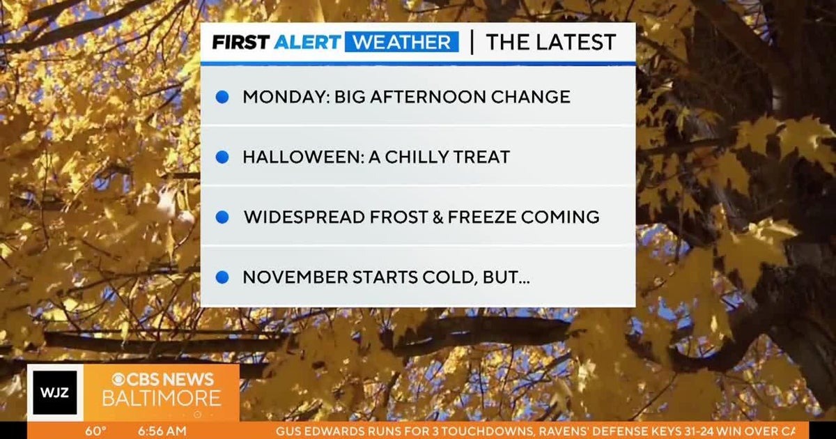 Here's your Monday morning news roundup | October 30, 2023 - CBS Baltimore