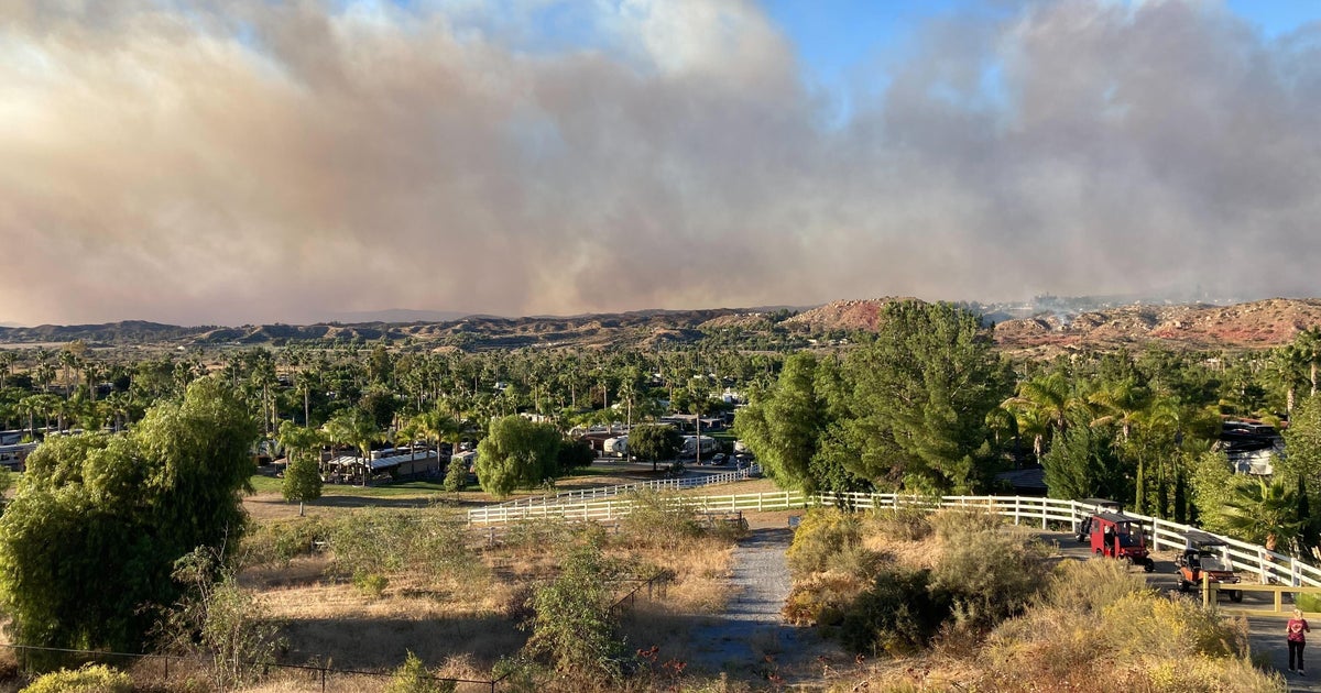 2,487-acre Highland Fire is 90 percent contained - CBS Los Angeles