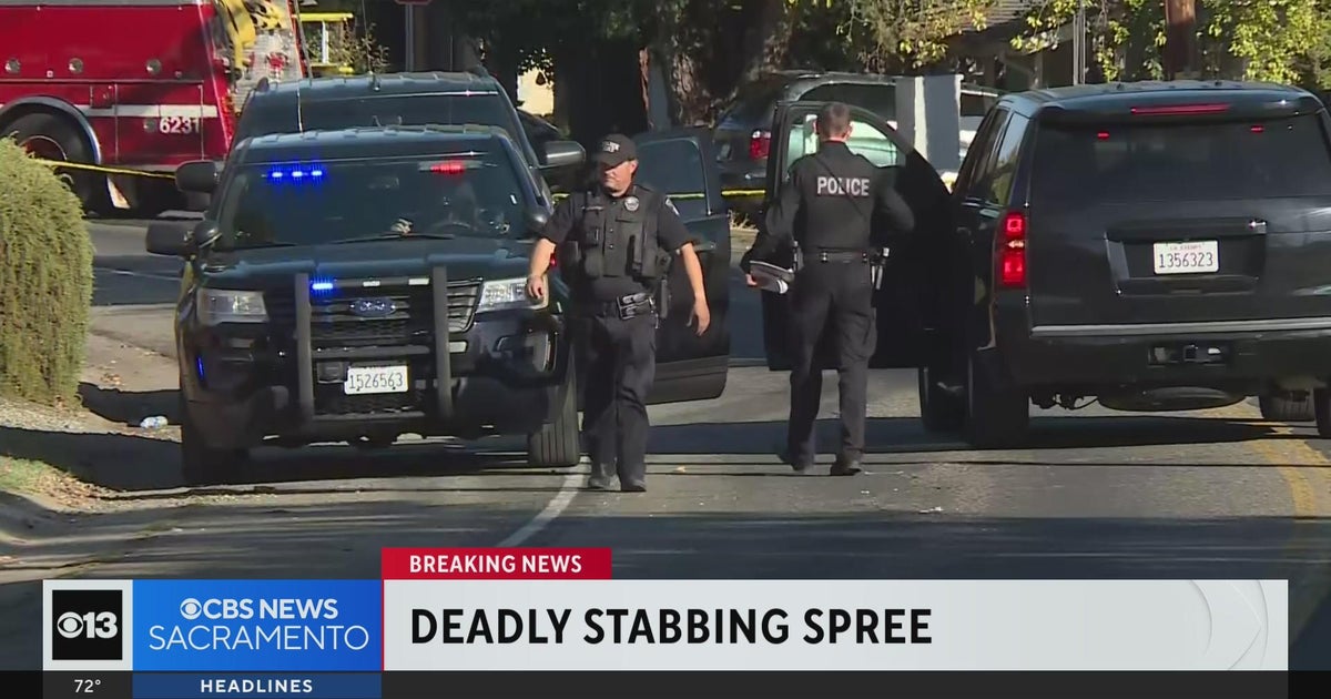 Suspect in deadly Ione stabbing spree was on parole for murder - CBS Sacramento
