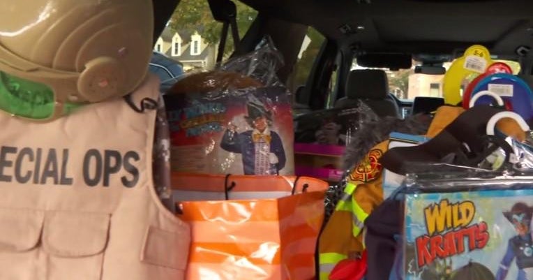 Anne Arundel County couple collects Halloween costumes for children at ...