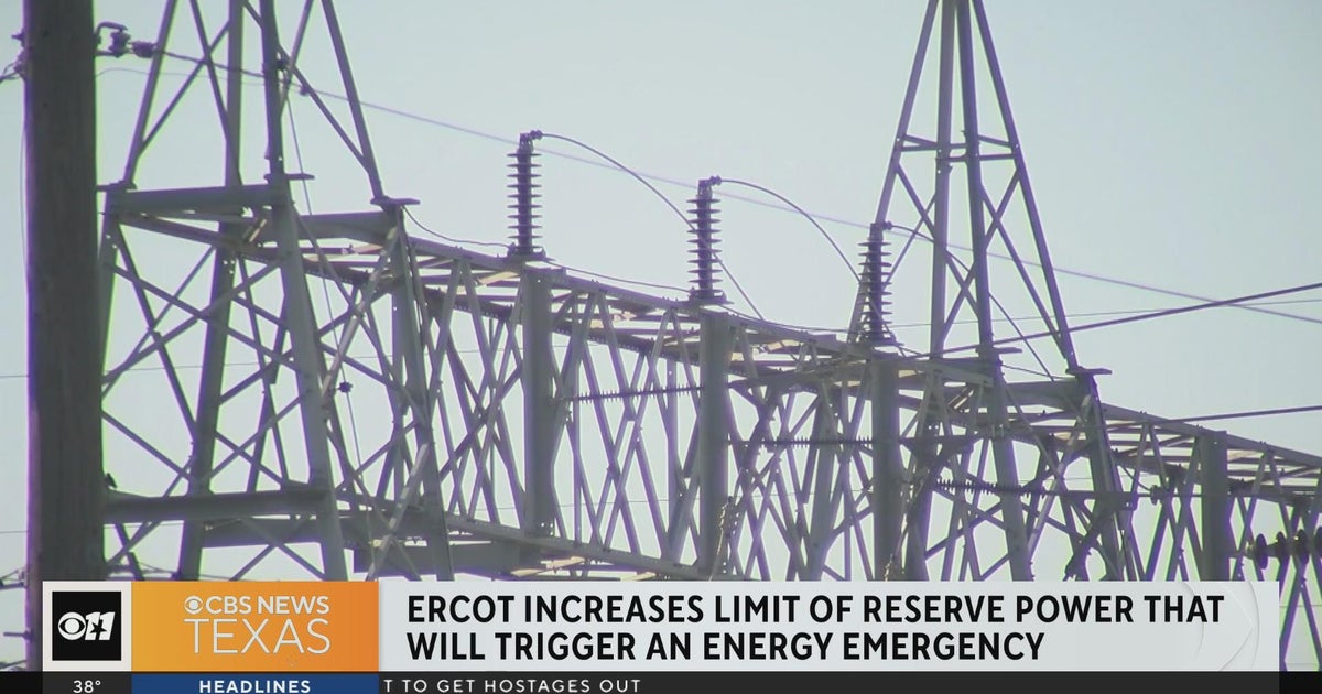 ERCOT to increase limit of reserve power that triggers energy emergency ...