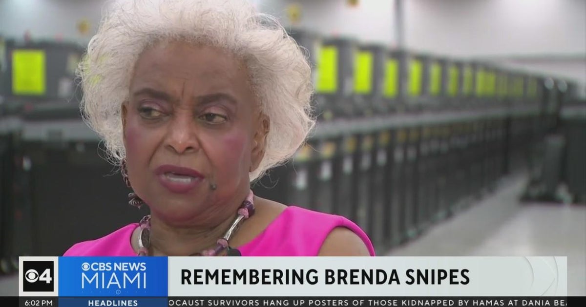 Former Broward Elections Supervisor Brenda Snipes dies at 80 - CBS Miami