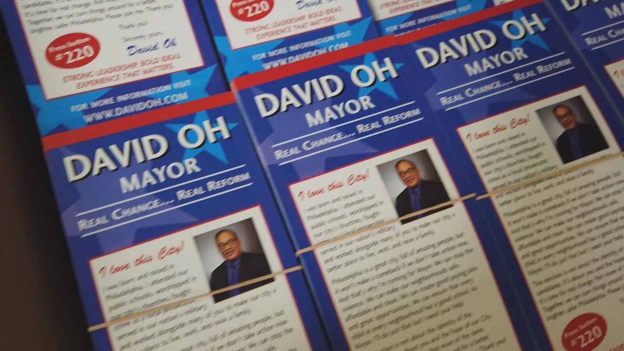 David Oh could make history in Philadelphia mayor election - CBS ...
