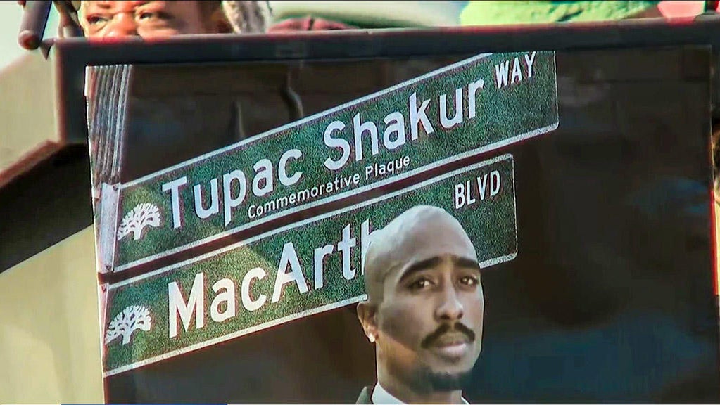 Tupac Shakur has California street named for him 27 years after he was ...