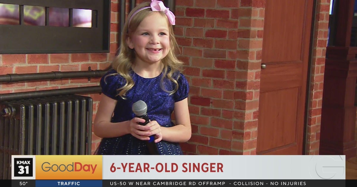 6-Year-Old Singer, Amelia Bubenik! - Good Day Sacramento