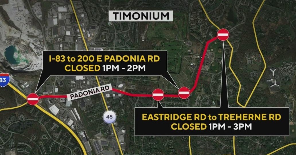 Traffic modifications in place for funeral of fallen Baltimore ...