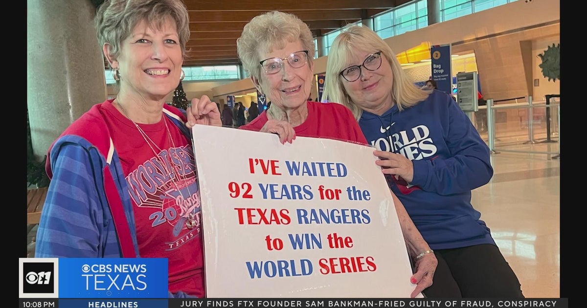 92-year-old Texas Rangers superfan witnesses team's first ever World ...