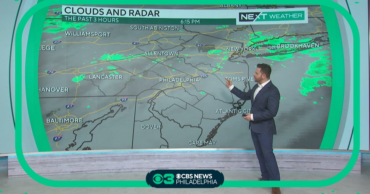 NEXT Weather: Dry weekend! - CBS Philadelphia