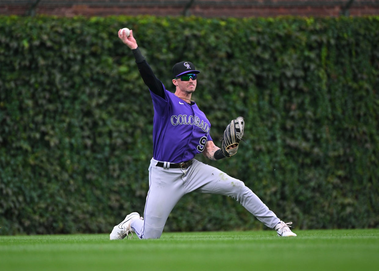 Colorado Rockies centerfielder Brenton Doyle wins Gold Glove award ...