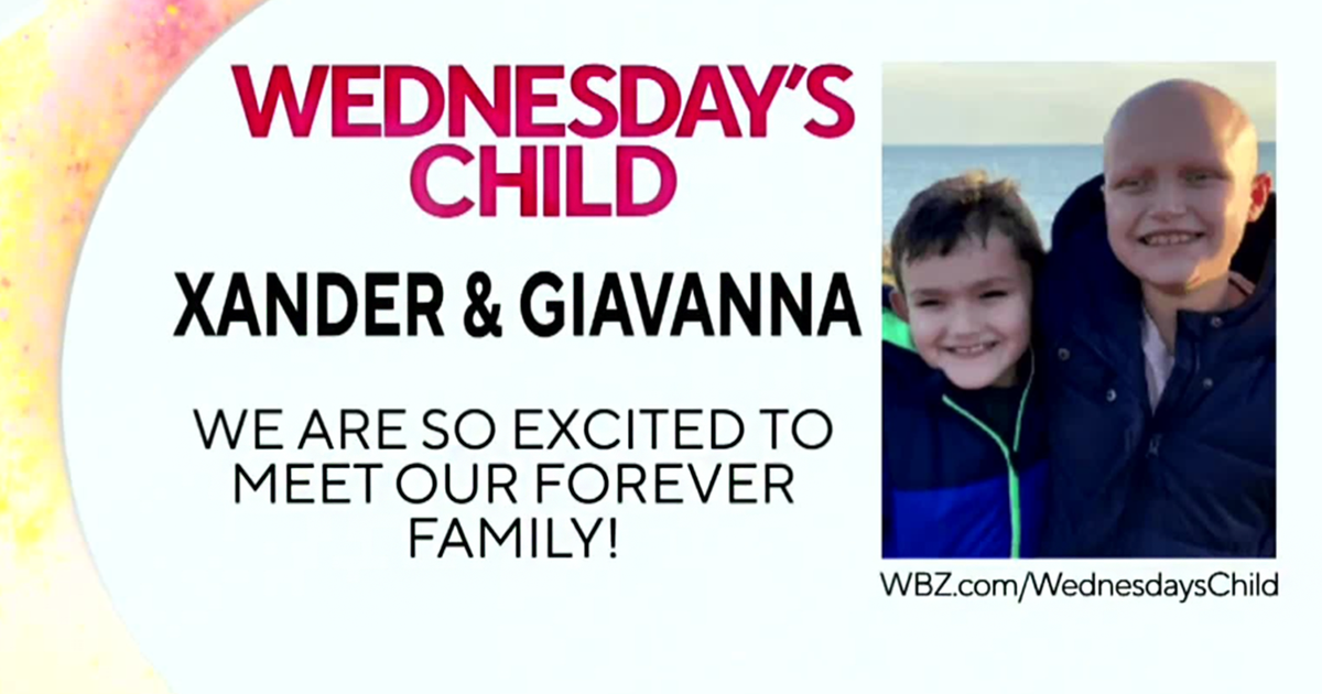 Wednesday's Child: Siblings Giavanna and Xander - CBS Boston
