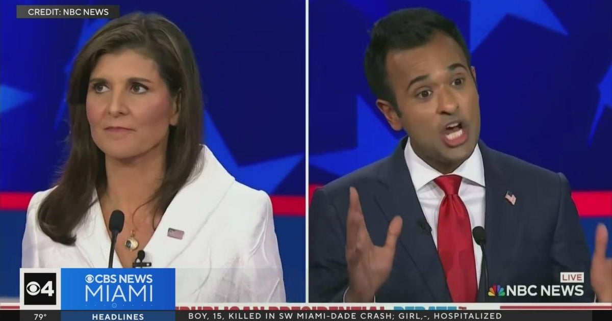 Third Republican debate in Miami - CBS Miami