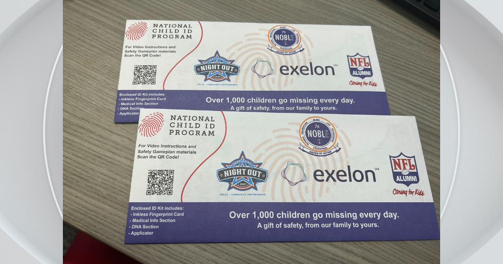 Former Steeler, NOBLE team up to protect minority children with ID kits ...