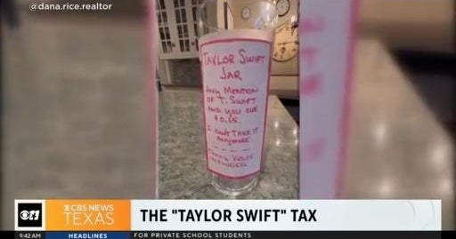 You've probably heard of a swear jar. What about a Taylor Swift jar ...