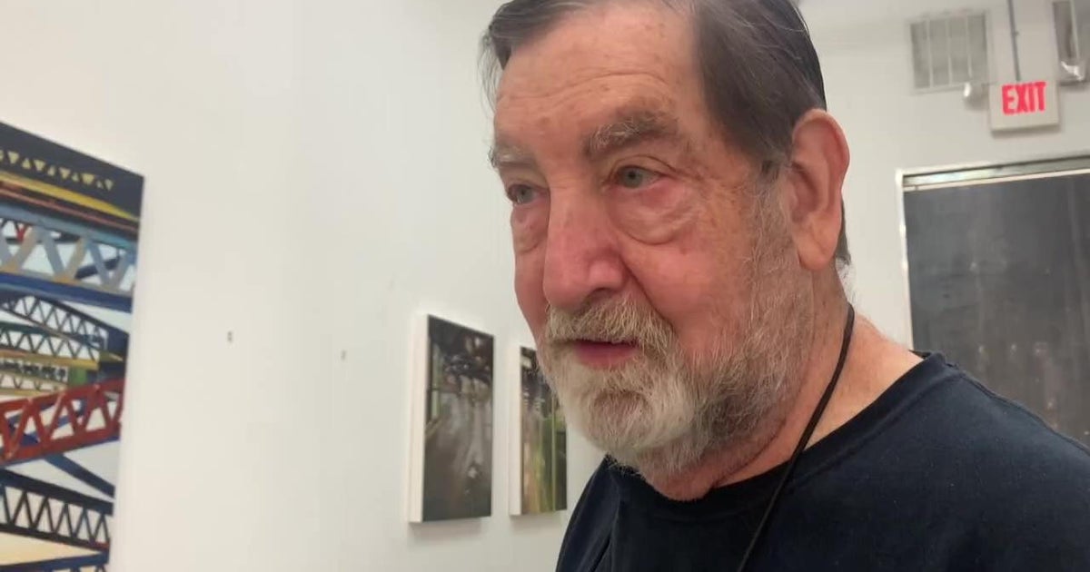 Artist Allan Gorman on finding inspiration in the industrial - CBS New York