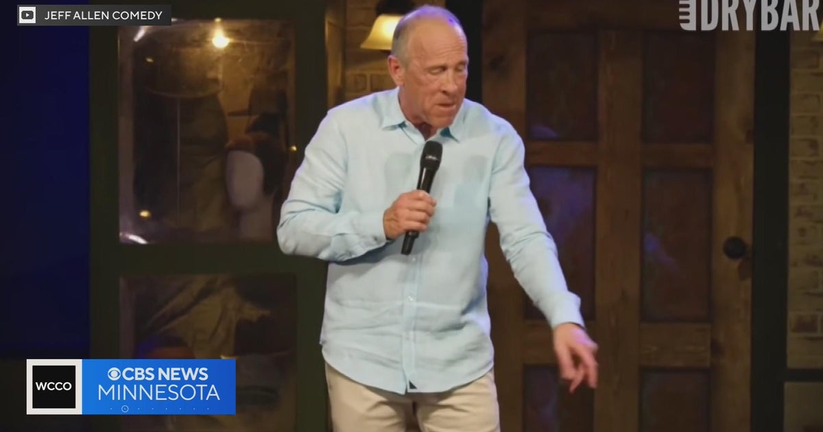 Comedian Jeff Allen shares story of escaping from addiction - CBS Minnesota