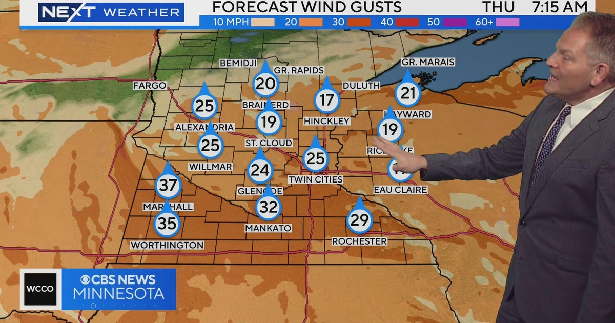 NEXT Weather: 5 p.m. forecast from November 15, 2023 - CBS Minnesota