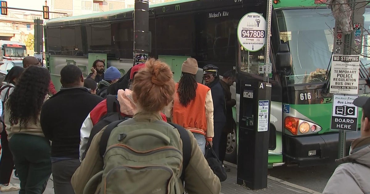 Philadelphia bus stop at 6th and Market relocates to Spring Garden and ...