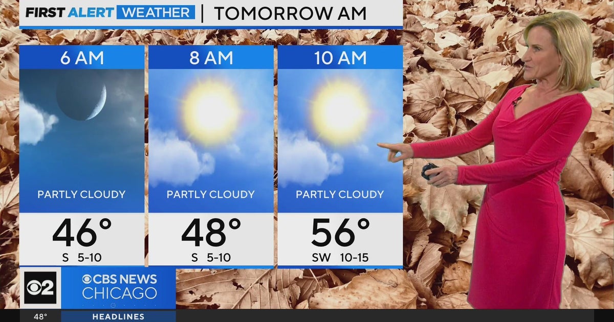 Chicago First Alert Weather: One more warm day - CBS Chicago