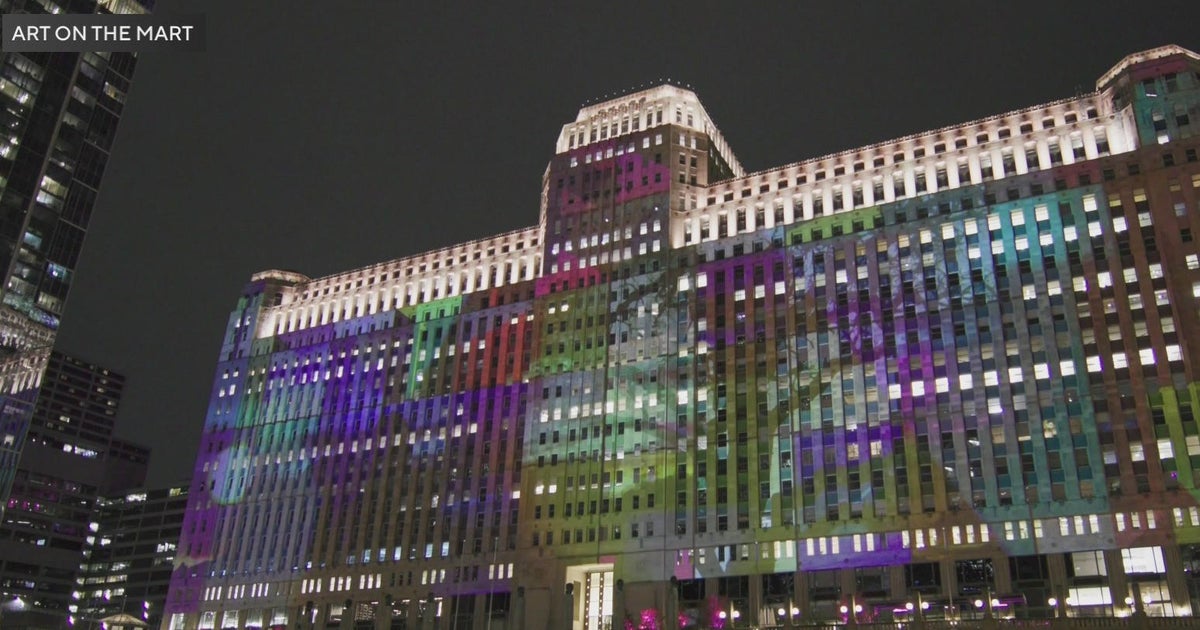 Art on THE MART debuting new holiday-themed showcase near Chicago River ...