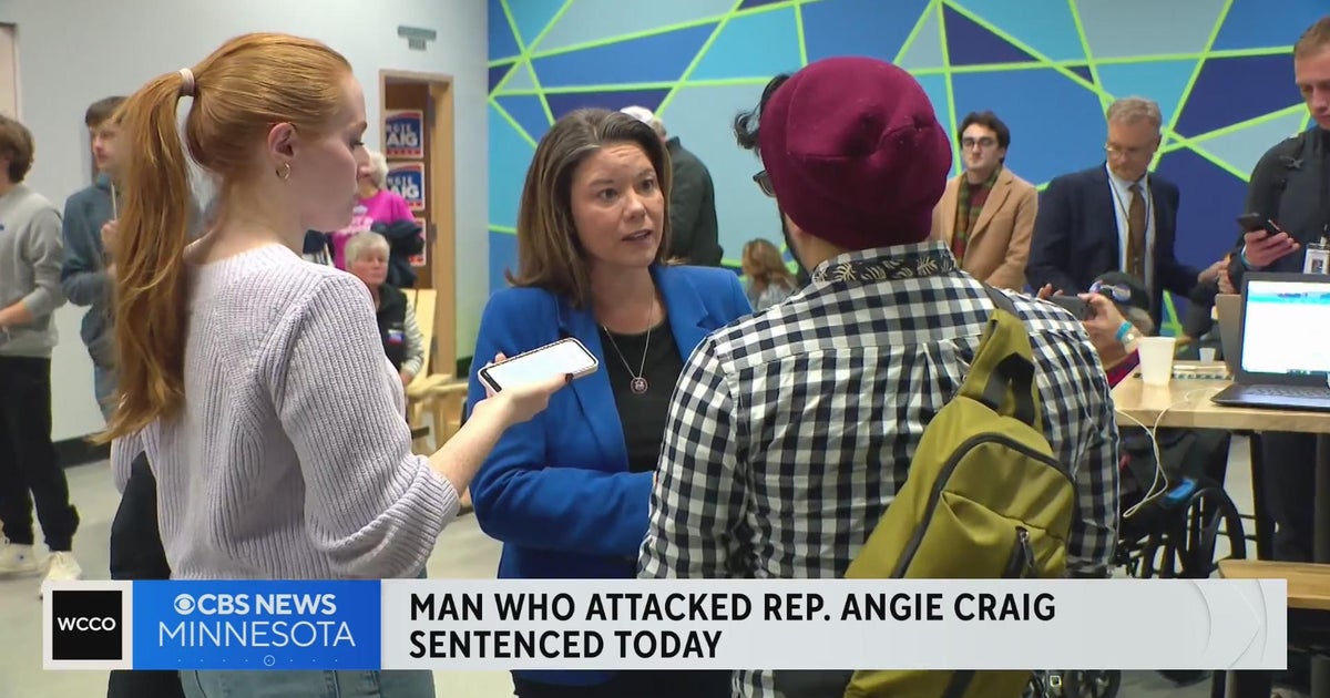 Man who assaulted Rep. Angie Craig to be sentenced today - CBS Minnesota